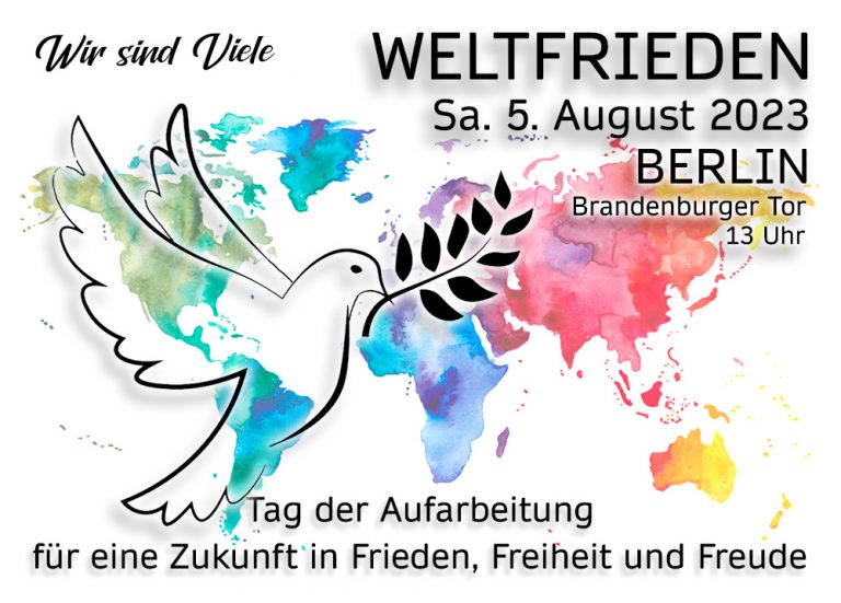 Weltfrieden23 – Frieden, Freiheit, Aufarbeitung